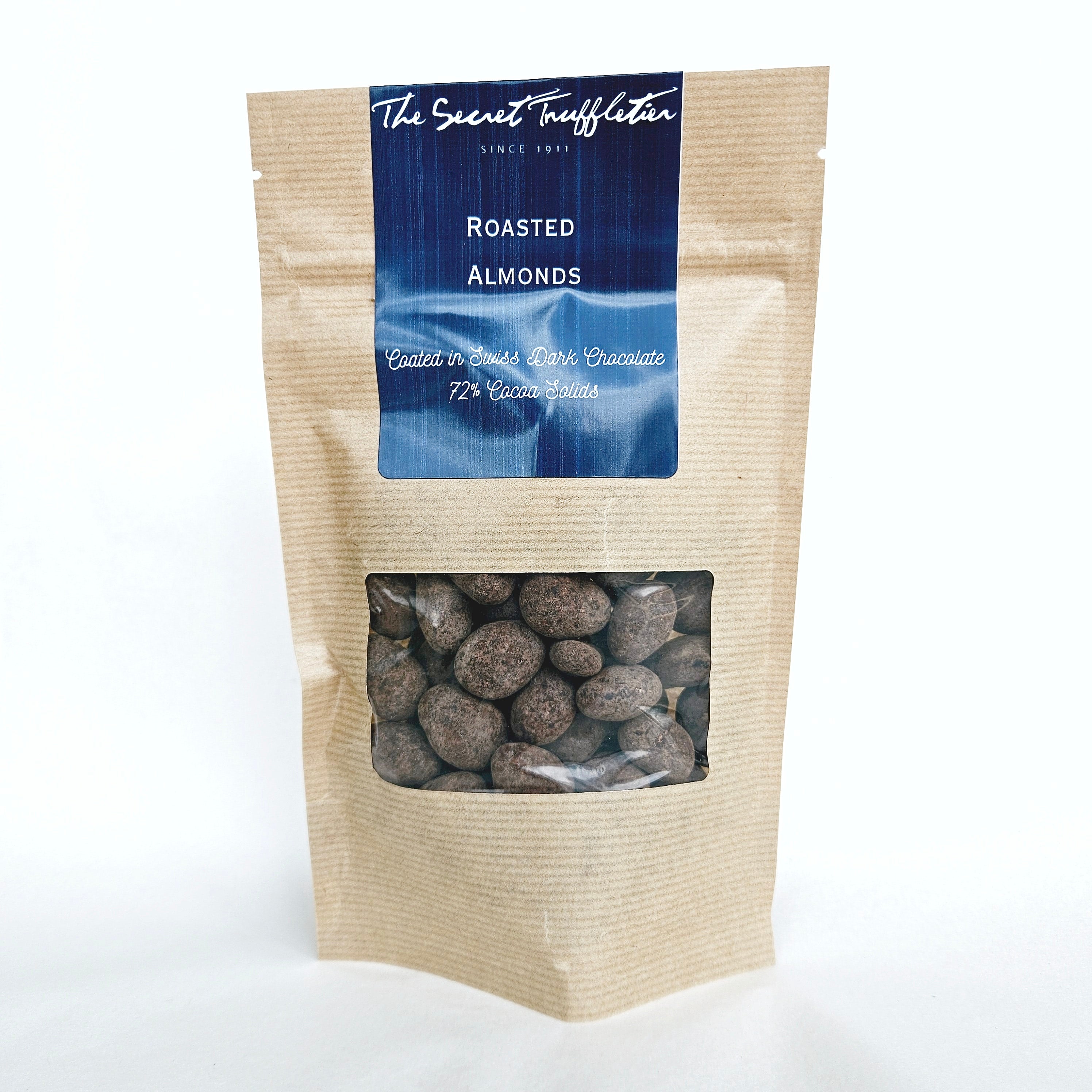 Roasted Almonds; Coated in Swiss Dark Chocolate – The Secret Truffletier